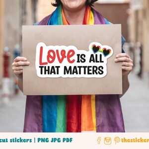 Printable Pride Stickers | LGBTQ Sticker Bundle | Queer Stickers ...