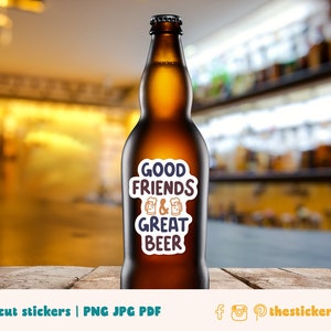 Boozy Stickers | Printable Stickers | Print and Cut Stickers | Booze ...