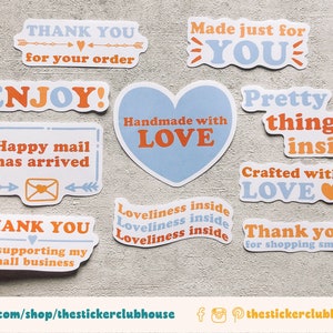 Small Business Stickers | Printable Stickers | Print and Cut Stickers ...