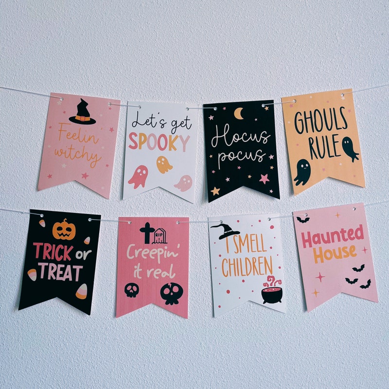 Halloween Bunting - Etsy