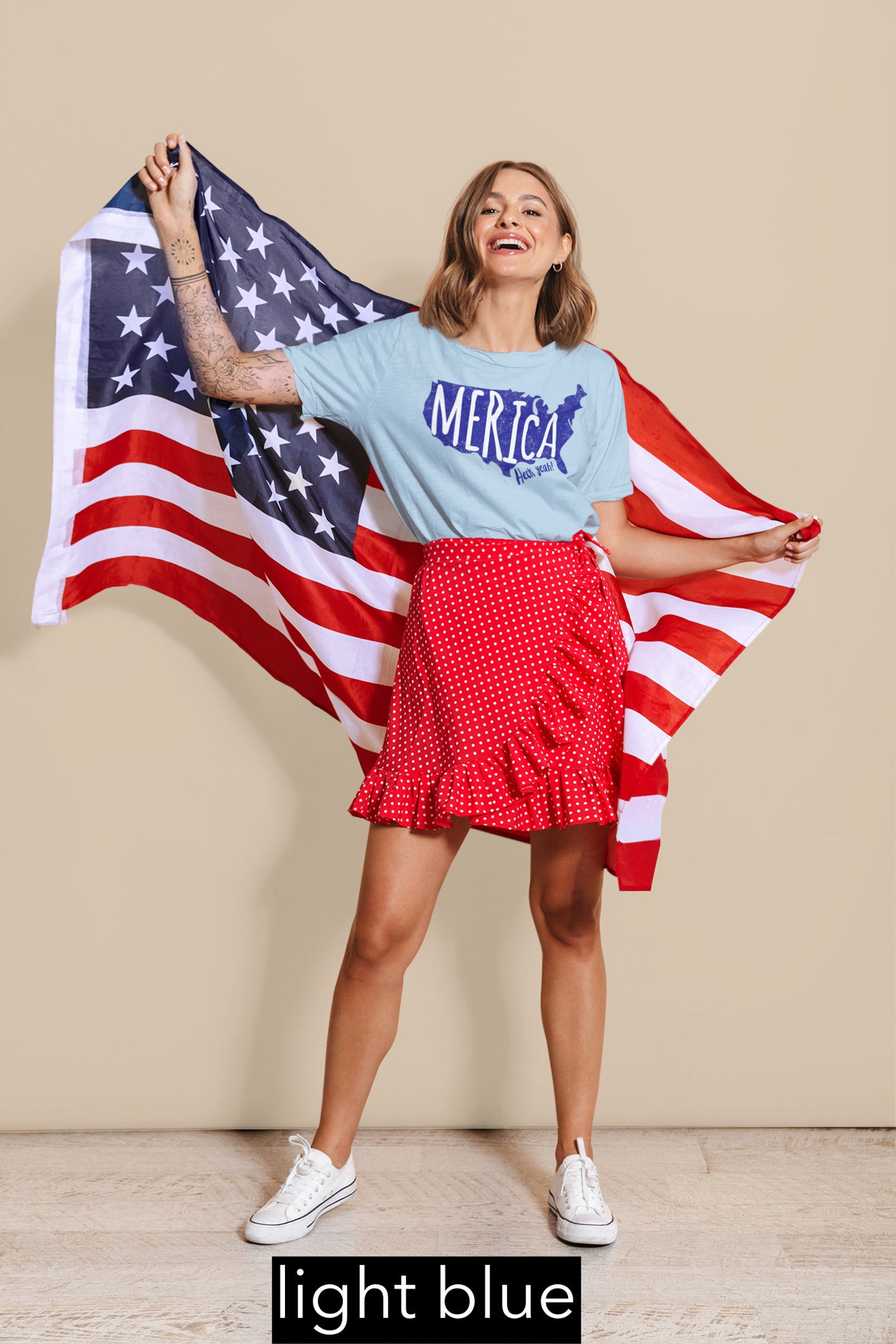 Patriotic Shirt - Merica Shirt - Merica Heck Yeah Tee - Merica USA Tee ...