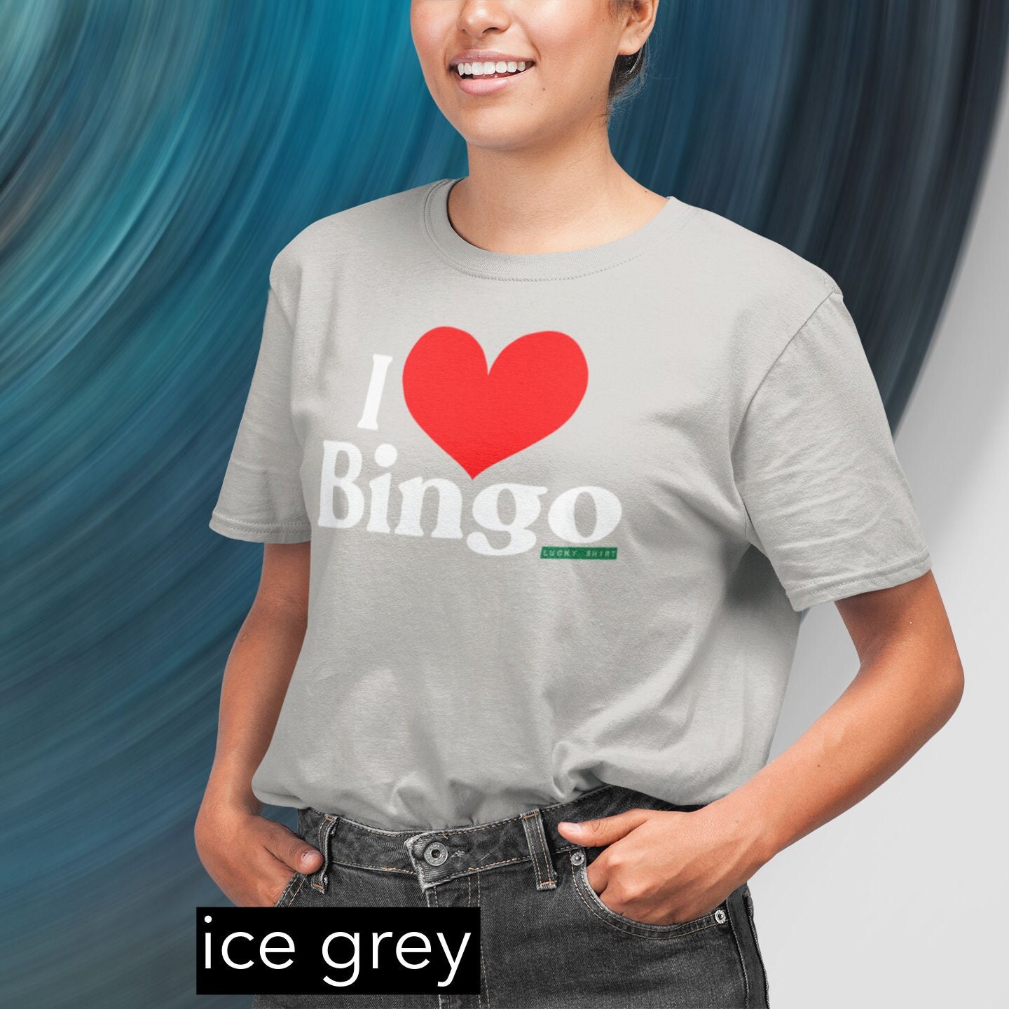 Bingo Shirt - Bingo T-shirt - Bingo Tee - I Heart Bingo Shirt - I Love ...