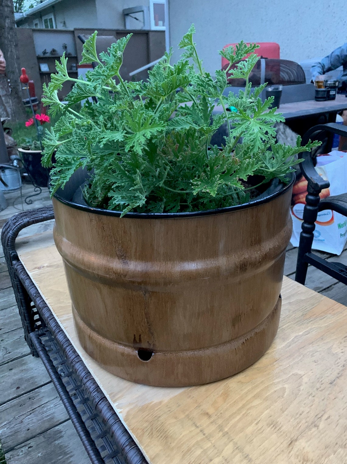 Custom Beer Keg Rustic Planters - Etsy