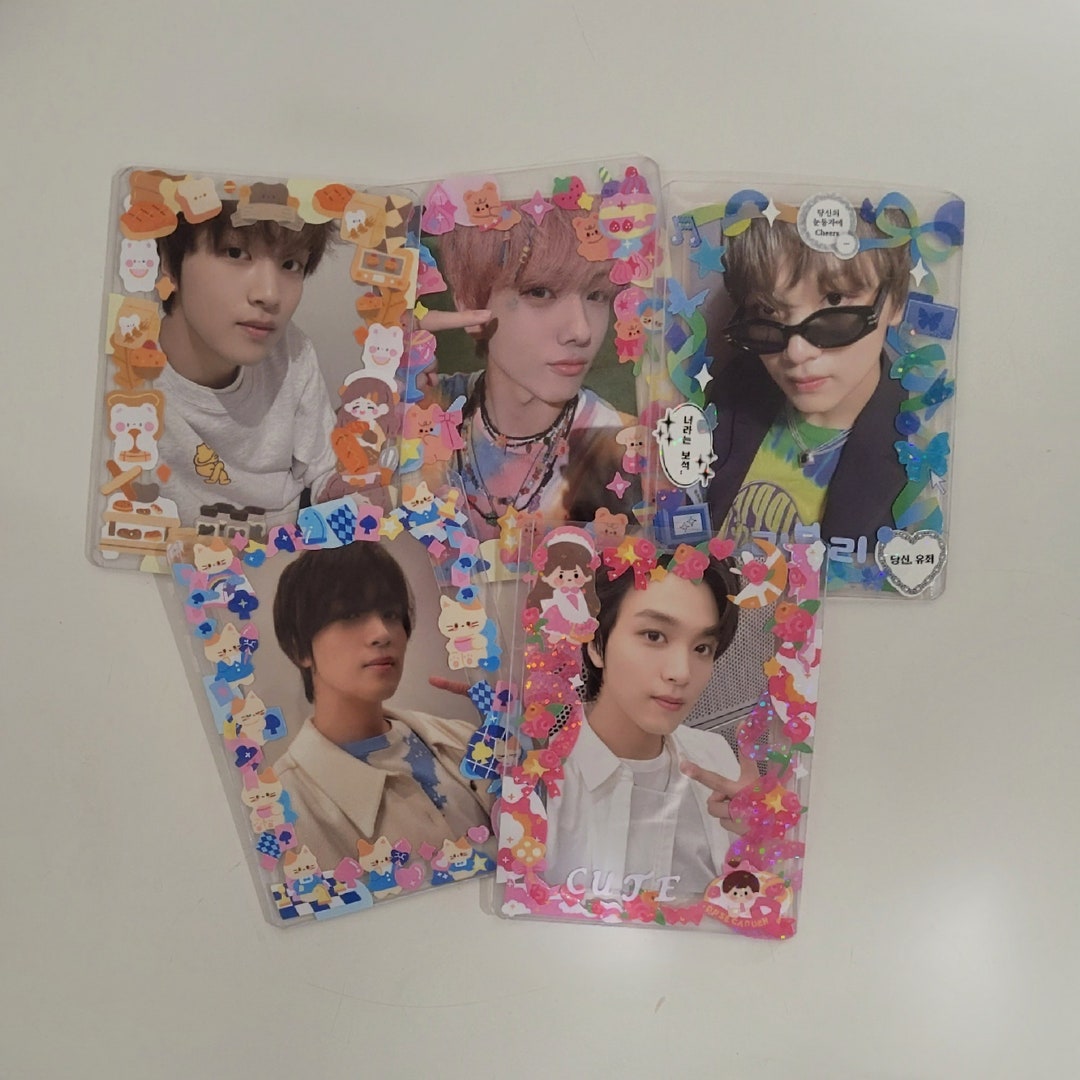 Decorated Toploader Toploader Deco Photocard Toploader Deco Kpop ...