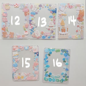 Decorated Toploader Toploader Deco Photocard Toploader Deco Kpop ...