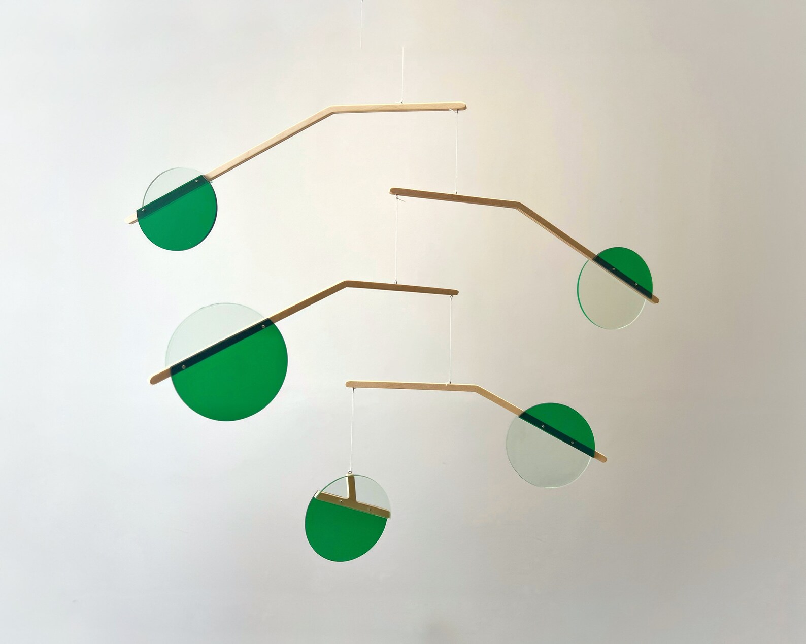 Hanging Kinetic Abstract Mobile Adult & Baby Mobile. Wooden - Etsy