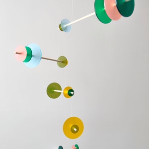 Hanging Kinetic Mobile Sculpture, Adult Mobile Modern Art. Custom ...