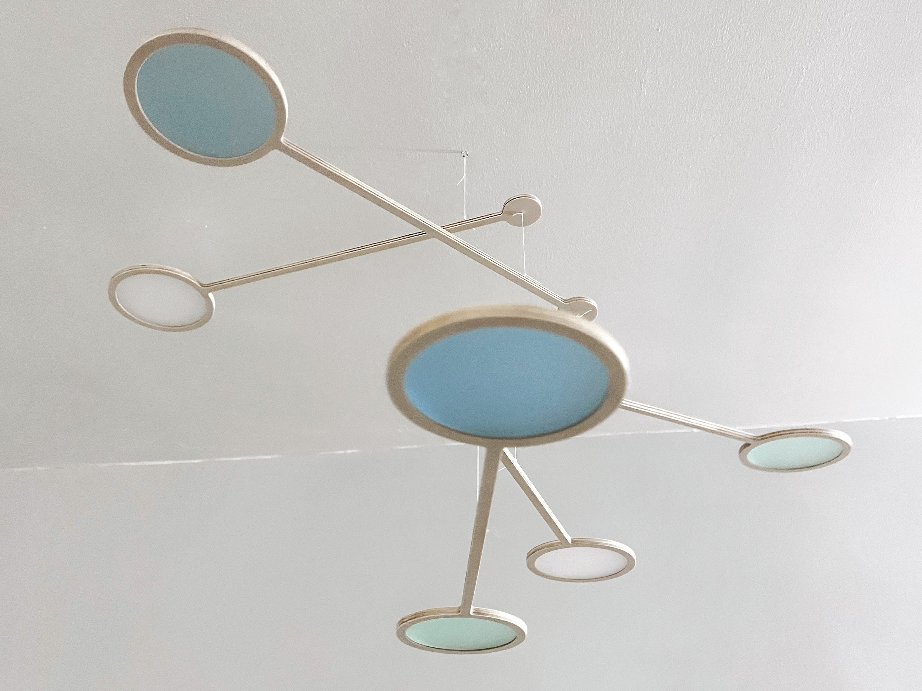Large Kinetic Mobile Sculpture Adult & Baby Nursery Mobile. - Etsy
