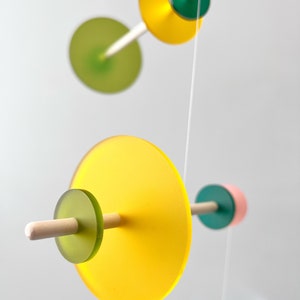 Hanging Kinetic Mobile Sculpture, Adult Mobile Modern Art. Custom ...