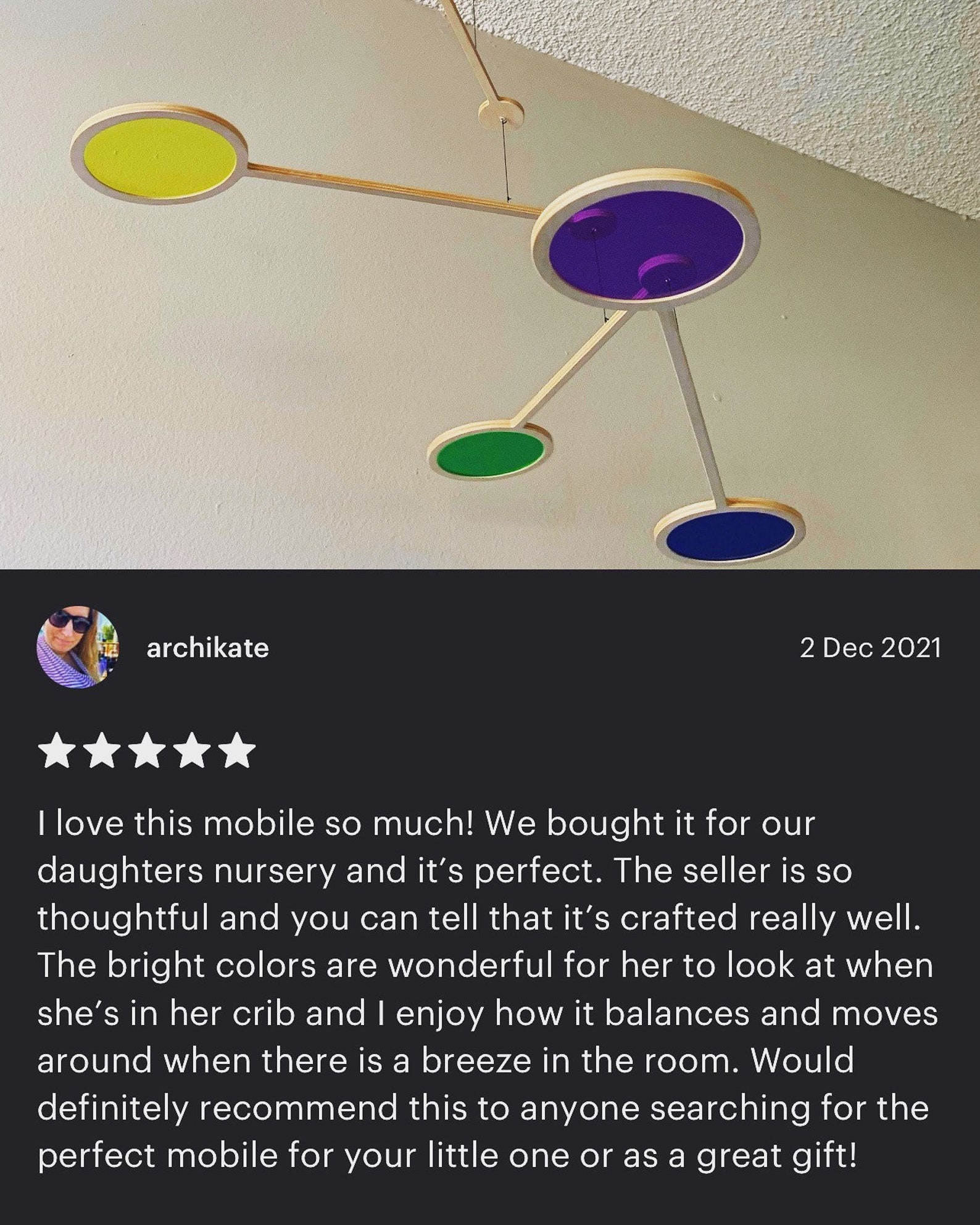 Hanging Kinetic Abstract Mobile Adult & Baby Mobile. Wooden - Etsy