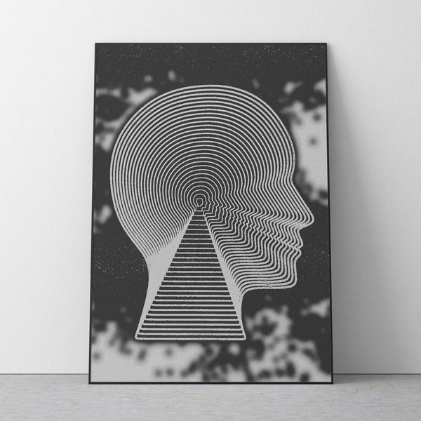 Head Abstract - Etsy