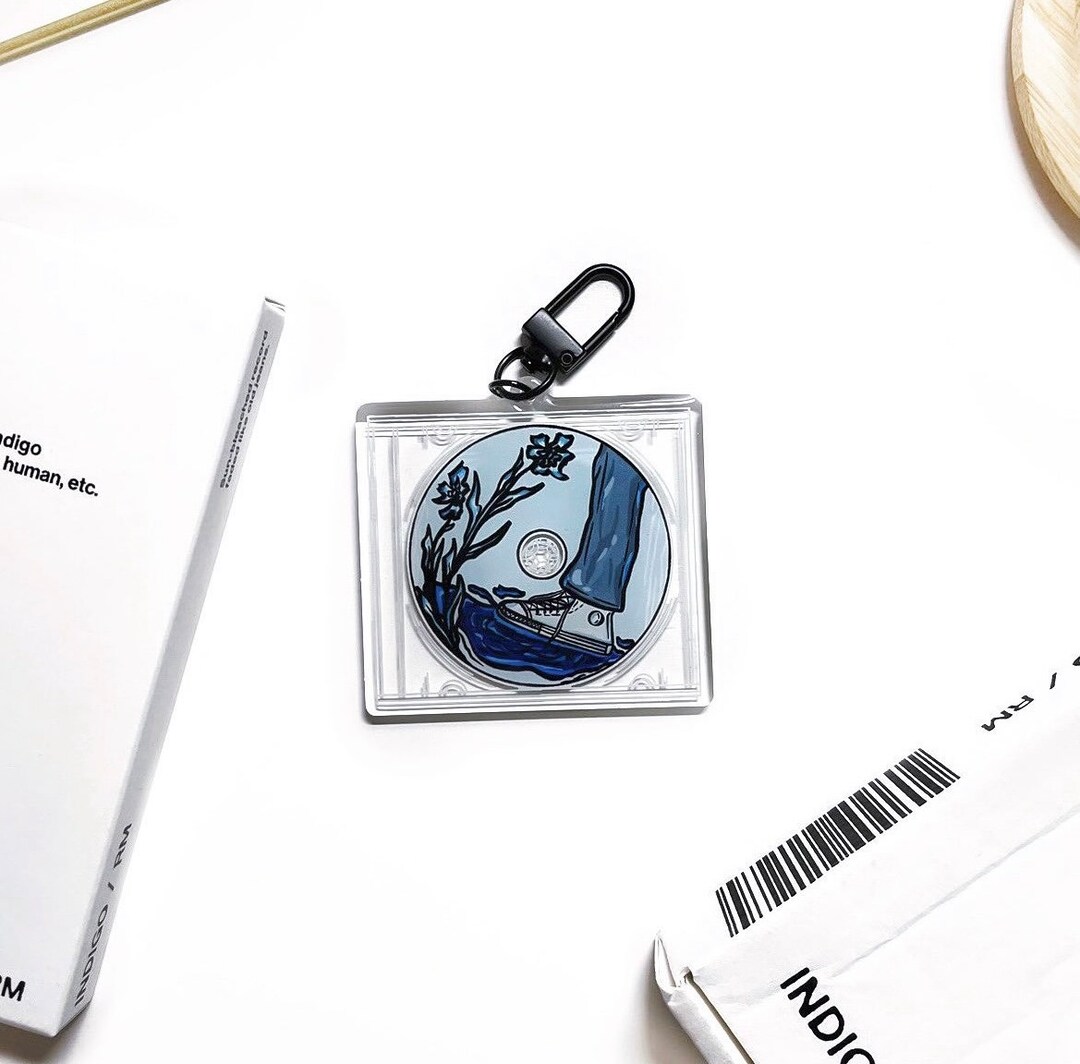 Indigo RM Keychain - Etsy