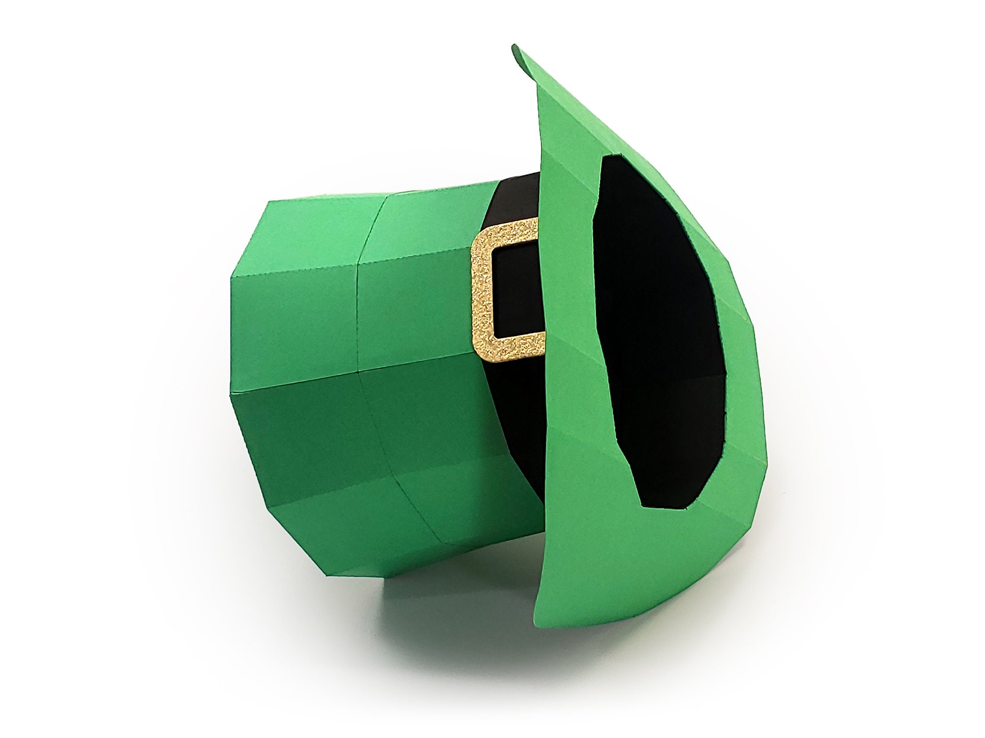 Leprechaun 3D Papercraft SVG - Etsy