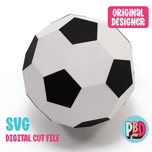 Soccer 3d Card - Etsy