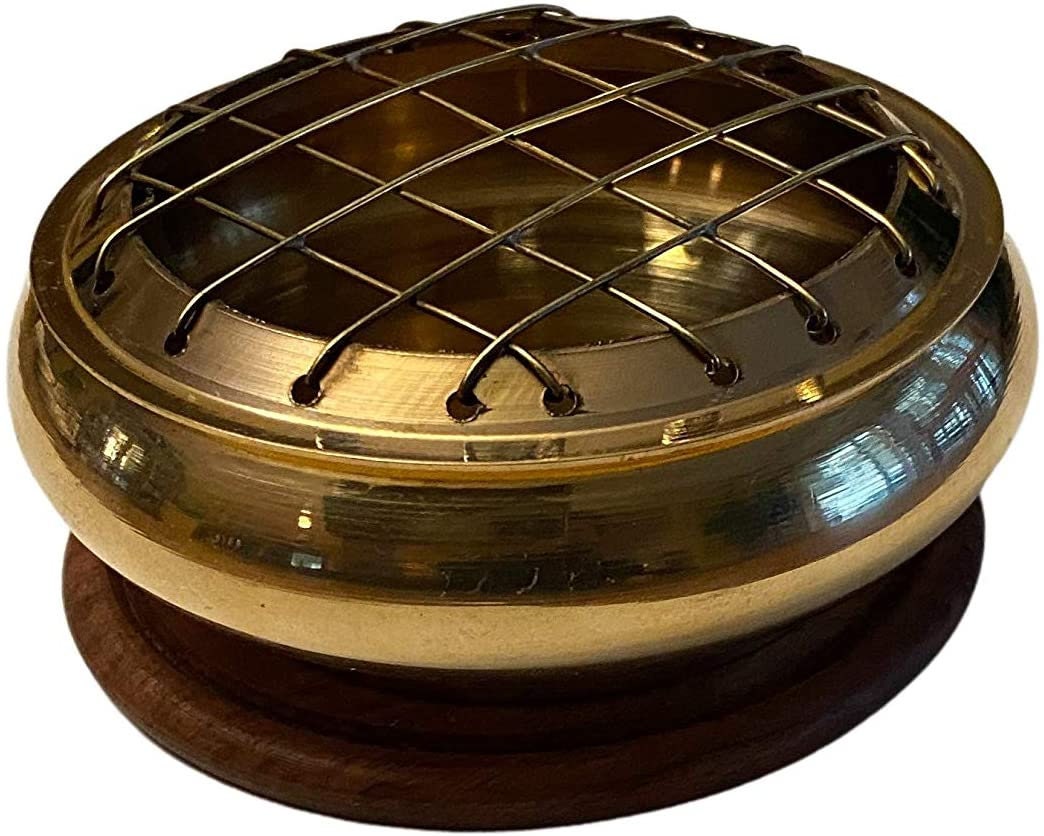 Resin Incense Variety Set: Palo Santo, Frank & Myrrh, White Sage, 3 ...