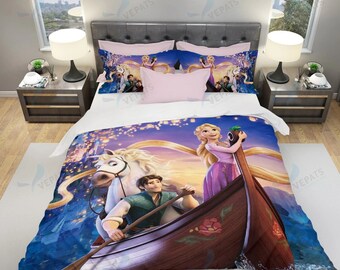 Rapunzel Bedding Girl Full - Etsy