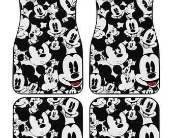 Mickey Mouse Car Mat - Etsy