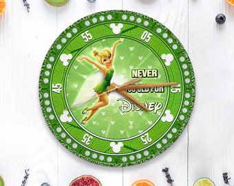 Tinker Bell Wall Clock - Etsy