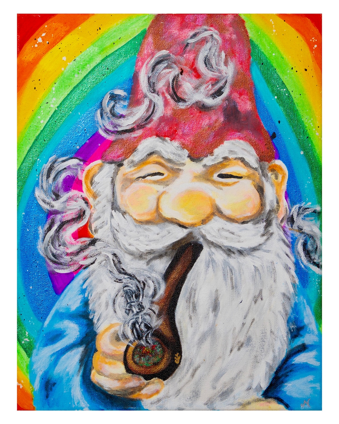 Gnome Art Print - Etsy