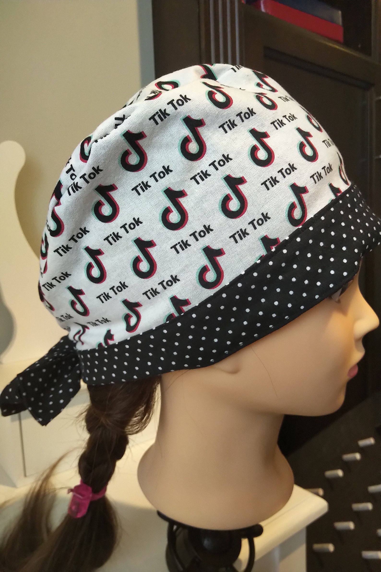 Scrub caps surgical hat fun Tik Tok TV shows Friends The | Etsy