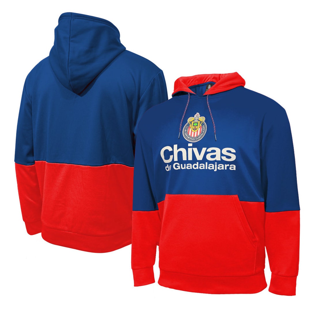 Chivas De Guadalajara Horizon Pullover Official Soccer Hoodie Sweater ...