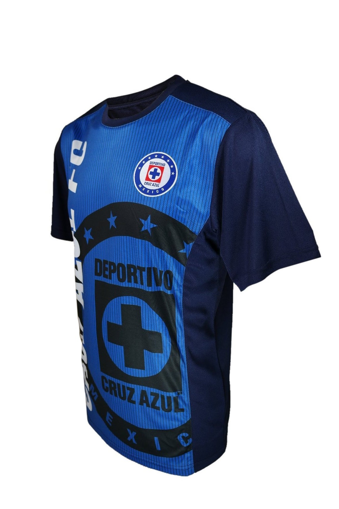 Men Cruz Azul Exclusive Poly Shirt Soccer Jersey - Woven Patch Custom ...