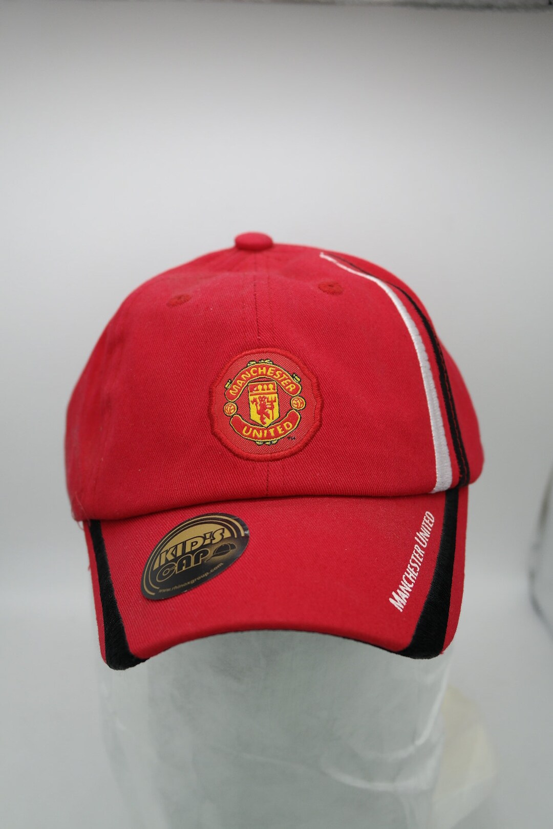 Manchester United Official Soccer Cap - Youth Size ( Kid Cap) - Custom ...