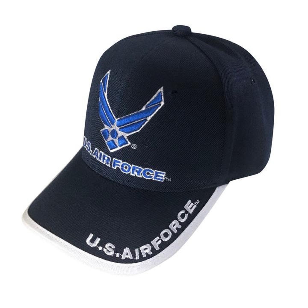 U.S. Air Force Acrylic Cap - Navy - Custom Name Initials - Etsy