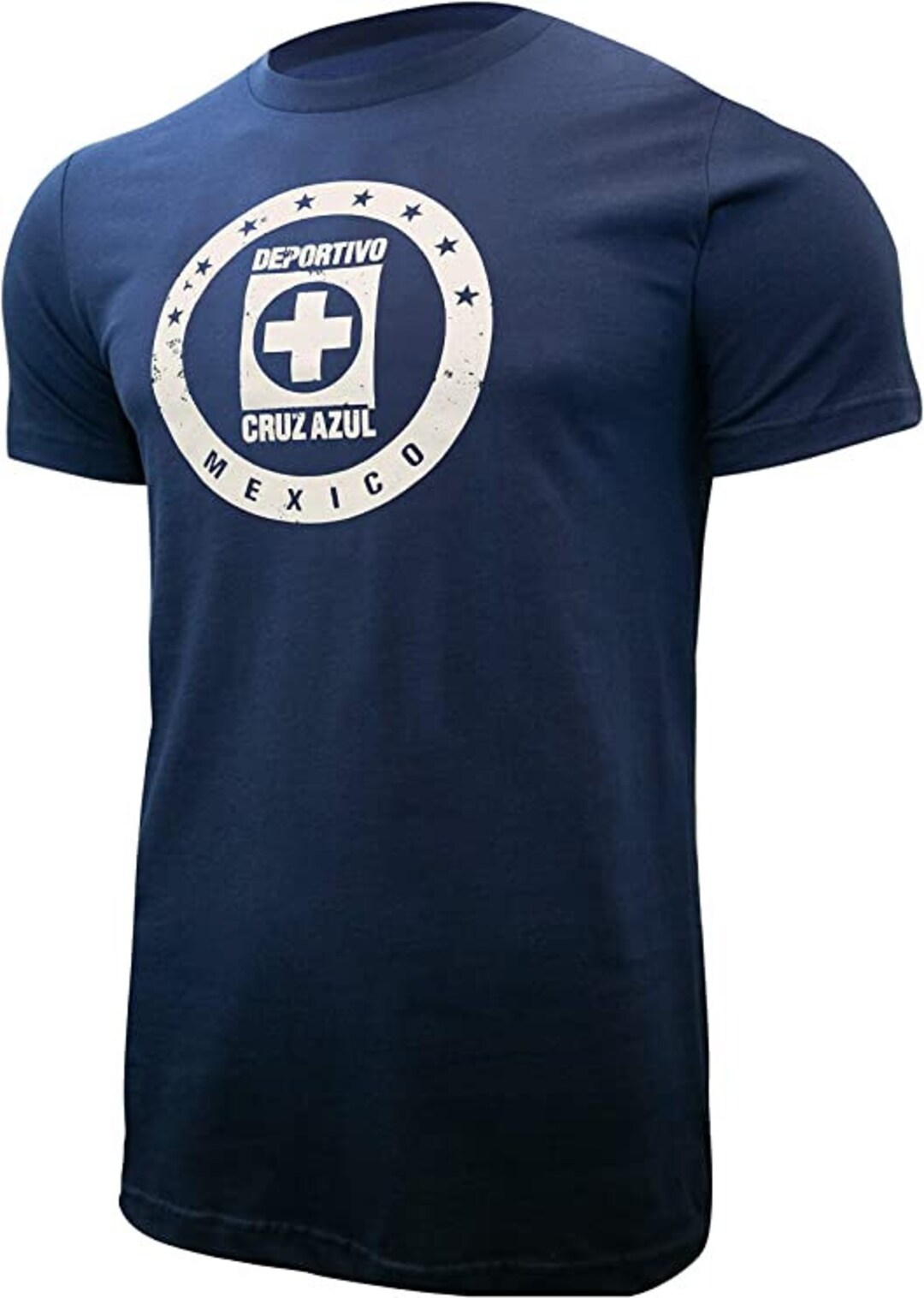 Cruz Azul Officially Licensed Soccer T-shirt Cotton Tee -01 Navy Color ...