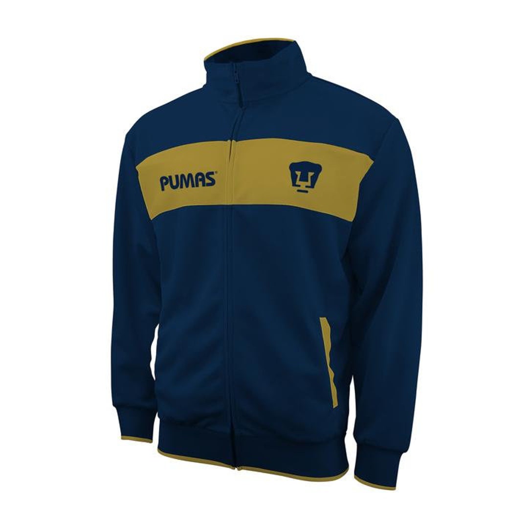 Pumas UNAM "centering" Adult Full-zip Track Jacket - Navy Custom Name ...