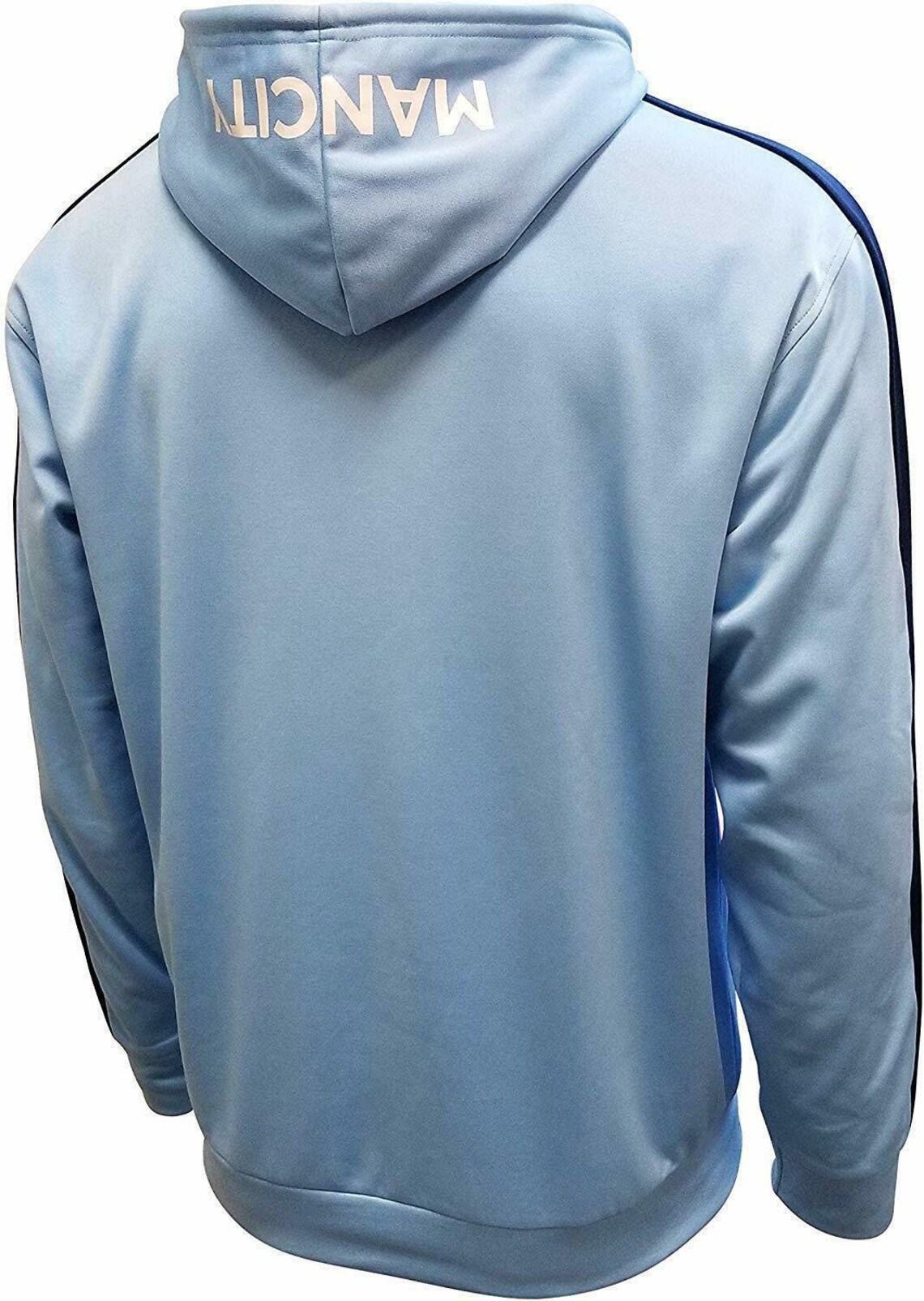 MANCHESTER CITY Official Licensed Home Color Soccer Hoodie - Light Blue ...