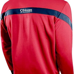 Chivas Del Guadalajara Touchline Adult Full-zip Track Jacket Custom ...