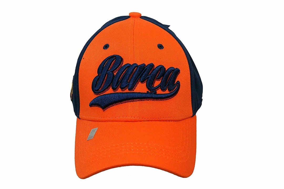 FC Barcelona Authentic Official Licensed Soccer Cap Orange, FCB One ...