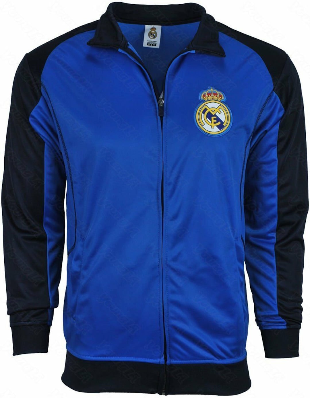 Real Madrid Reverse Blue Track Jacket - Blue - Etsy