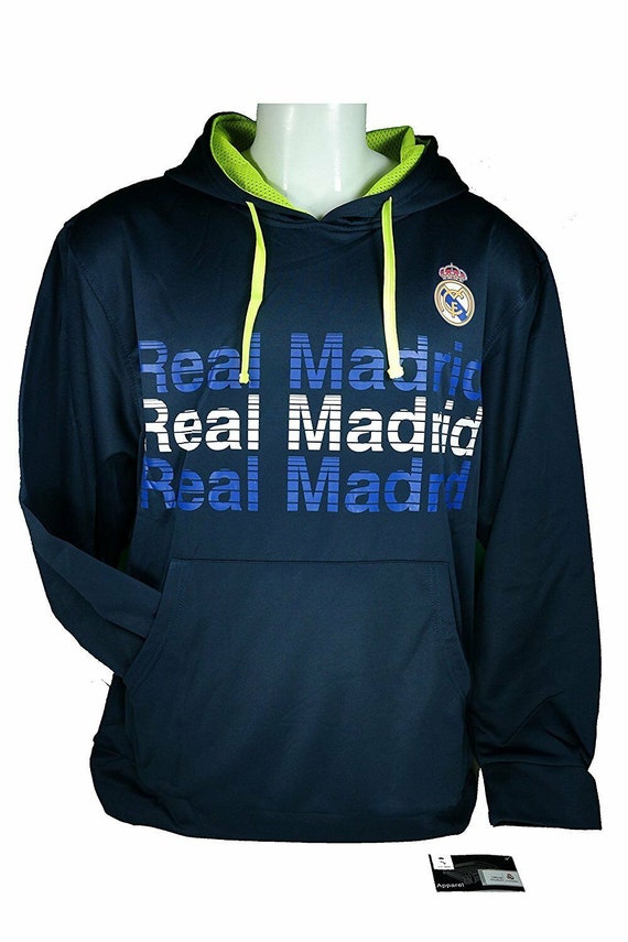 Real Madrid C.F. Pullover Sweatshirt Hoodie - Etsy
