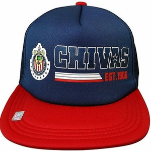 Chivas De Guadaljara Offical Team Logo Cap - Blue - Custom Name ...