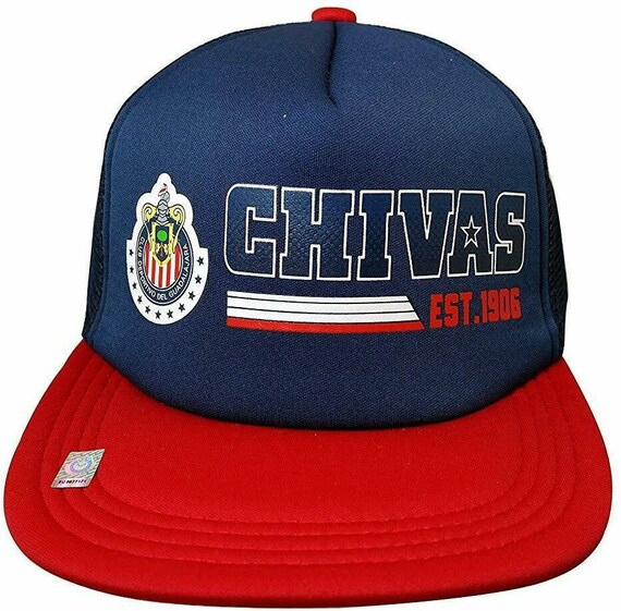 Chivas De Guadaljara Offical Team Logo Cap Blue - Etsy