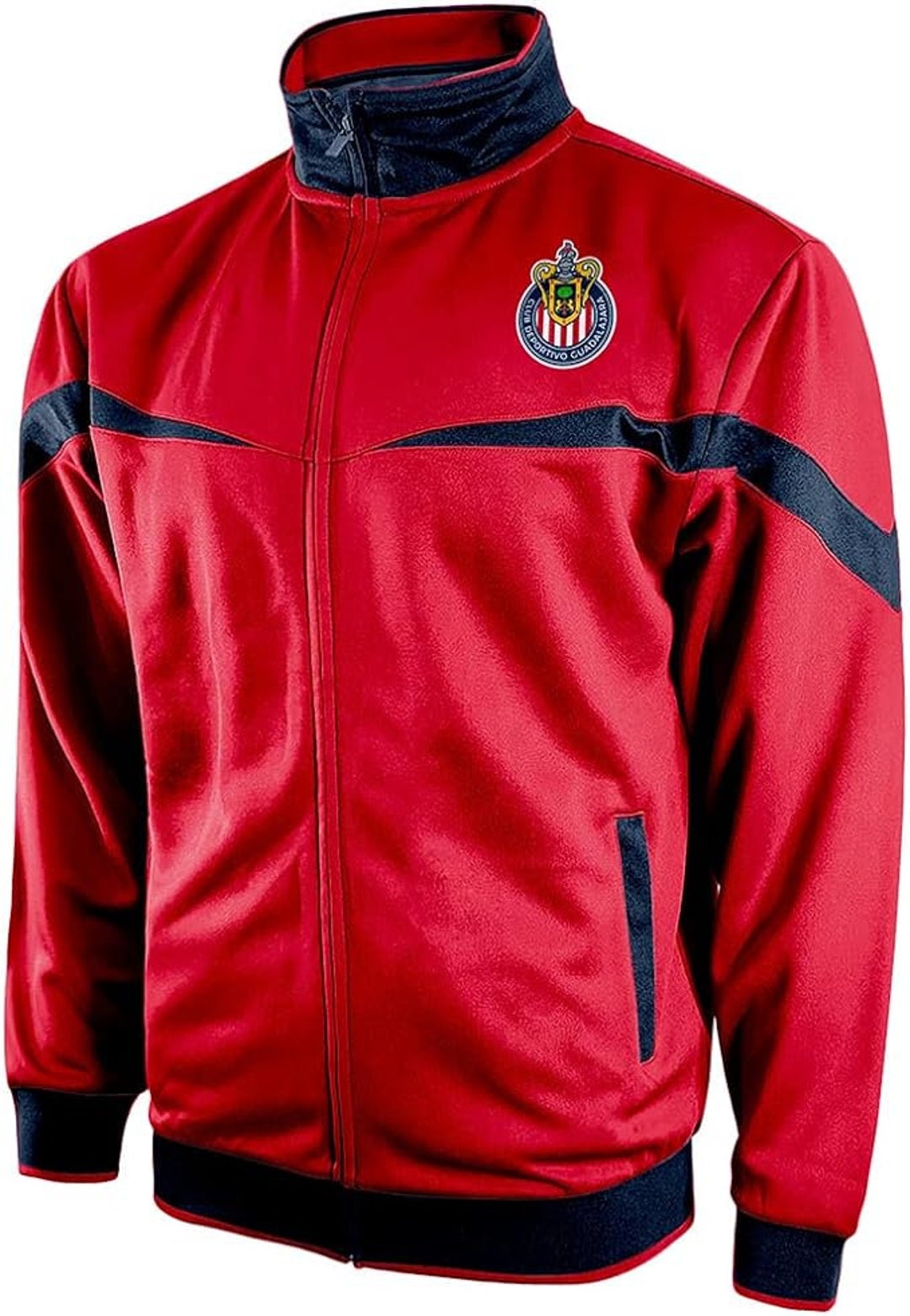 Chivas Del Guadalajara Touchline Adult Full-zip Track Jacket Custom ...