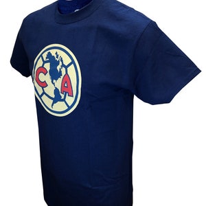 Club America Officially Licensed Soccer T-shirt Cotton Tee -09 [custom ...