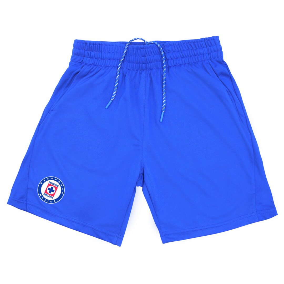 Youth Cruz Azul Officially Licensed Poly Soccer Shorts -blue - Etsy