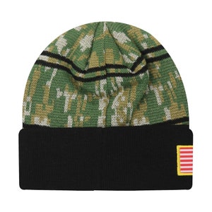USMC Beanie: Camo & Black, Custom Name Option - Etsy