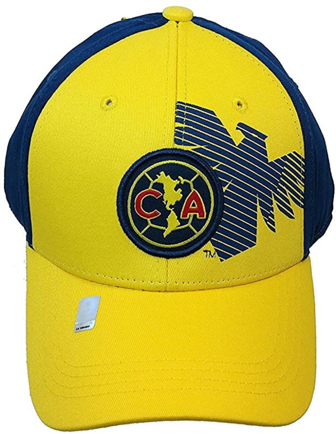 CA Club America OFFCIAL Team Logo Cap/hat - Yellow - Custom Name ...