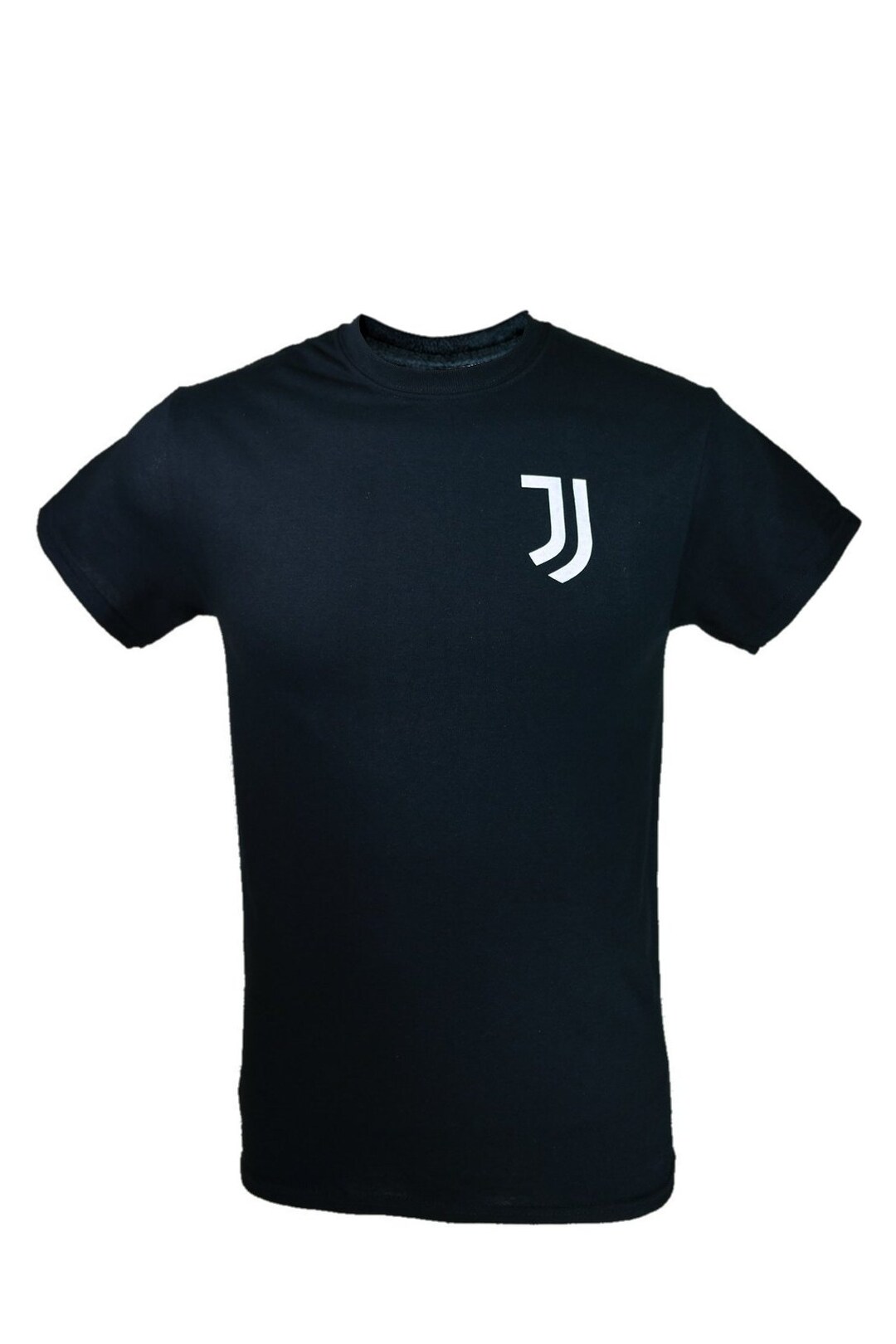 Juventus Officially Licensed Soccer T-shirt Cotton Tee Logo- Black ...