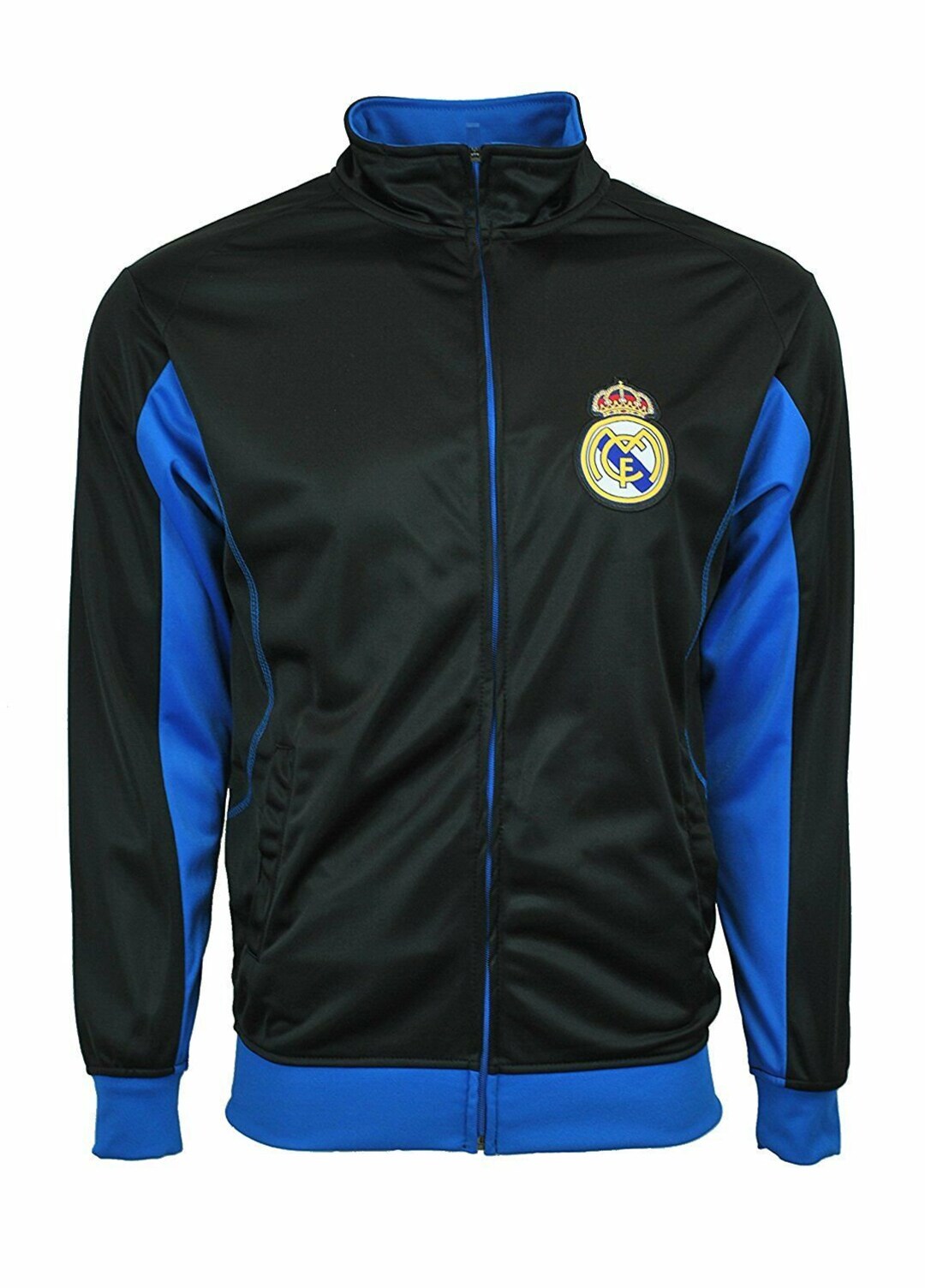 Real Madrid Track Jacket Team Collection - Black - Etsy
