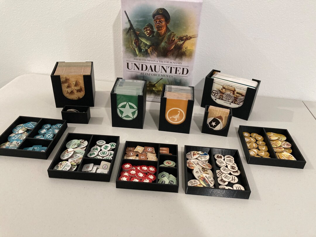 Undaunted: Reinforcements Organizer (3D Printed) - Etsy