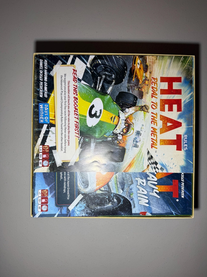 Heat: Pedal to the Metal Organizer for Base Game, Tunnel Vision and ...