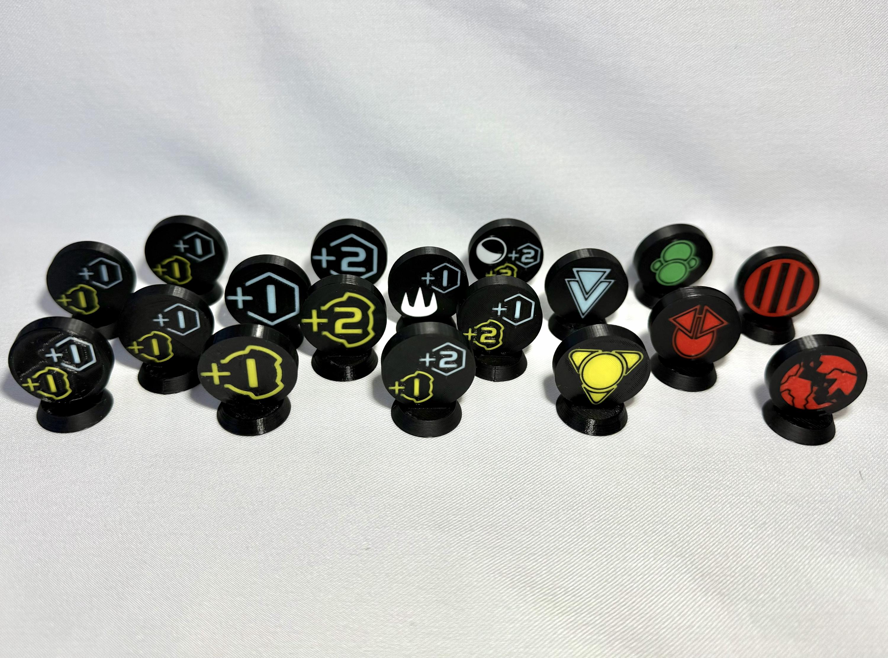 TI4 - Attachment Markers (3D Printed) - Etsy Australia