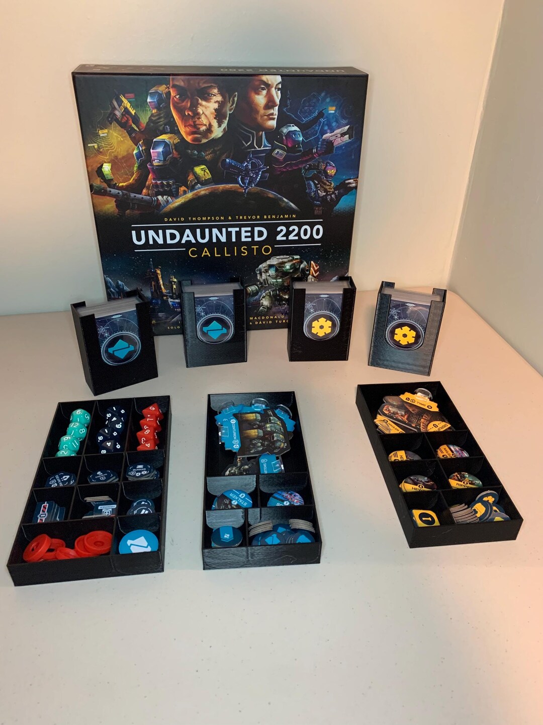 Undaunted: Callisto Organizer 3D Printed - Etsy