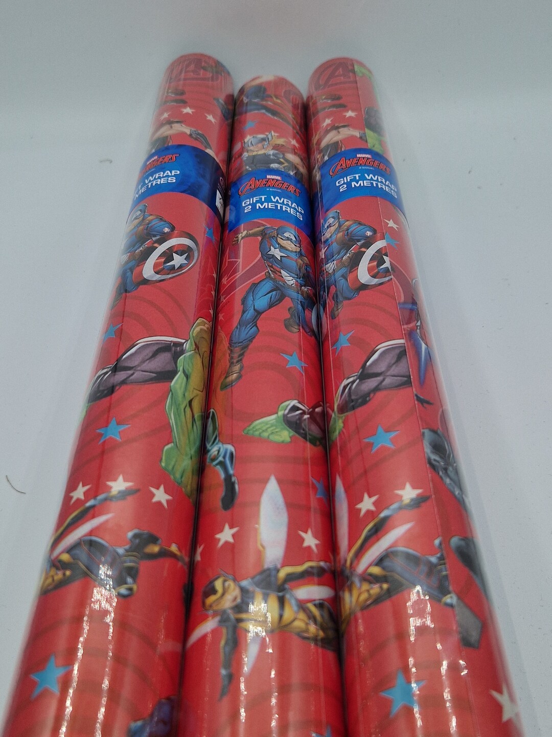 3x2m Hallmark Avengers Wrapping Paper Roll, Gift Wrap - Etsy