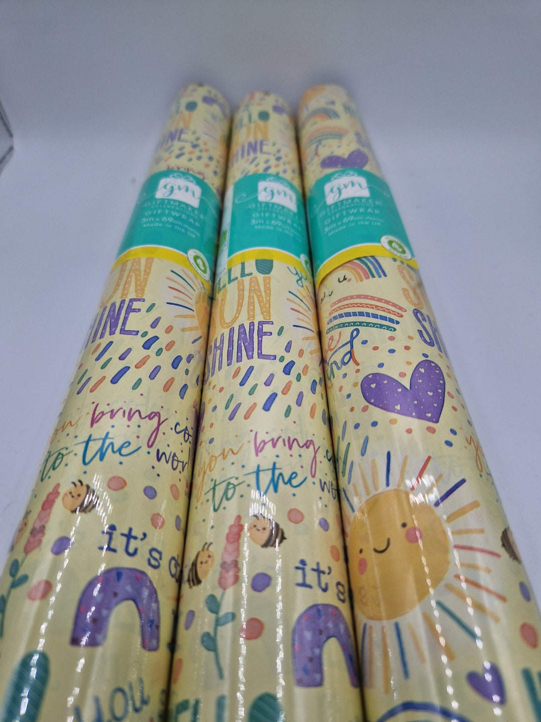3x2m Sun Shine Children Wrapping Paper Gift Wrap - Etsy